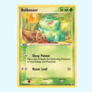 Bulbasaur 54 EX FireRed LeafGreen - Ginko Cards