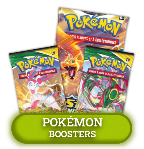3 POKEMON Boosters cell - Ginko Cards